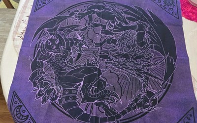 Dark Armed Dragon Judgment Dragon Cloth Playmat | eBay