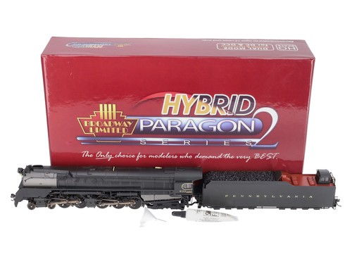 Broadway Limited 2065 HO BRASS Hybrid PRR Q2 4-4-6-4 Steam #6131 w/DCC ...