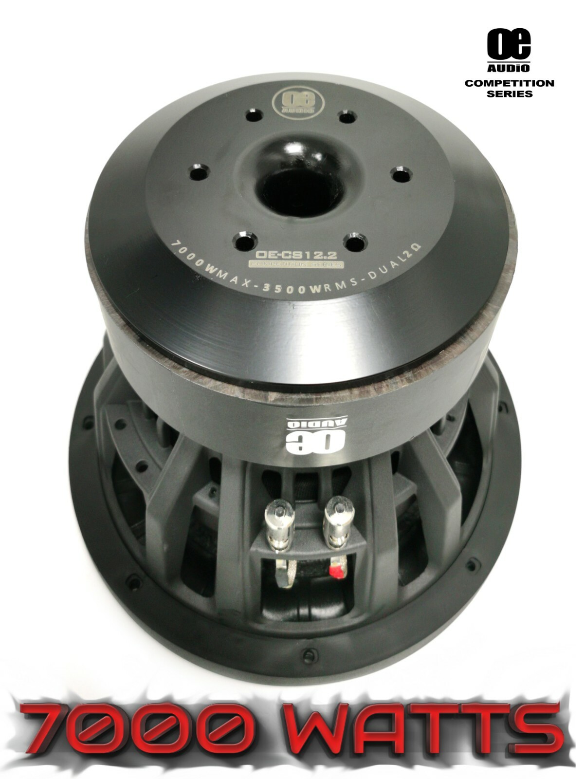 12" Sub Subwoofer Bass Car Audio 7000W 4OHM Dual Voice Coil Bass SQL ...