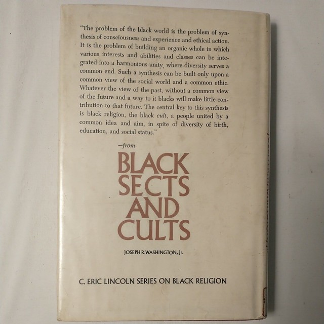The C. Eric Lincoln Series on Black Religion: Black Sects and Cults by ...