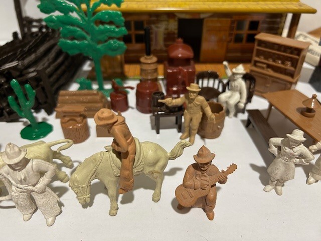 Marx Western Ranch Set Nice Condition | eBay