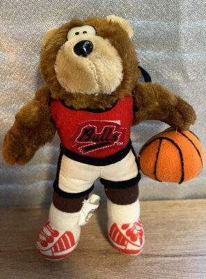 1991 Rare NBA Chicago Bulls Basketball Bear Uniform Toy Plush Stuffed ...