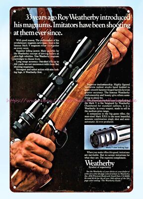 marksman advertising 1978 fiream gun heritage Mark V Magnum Rifle gun ...
