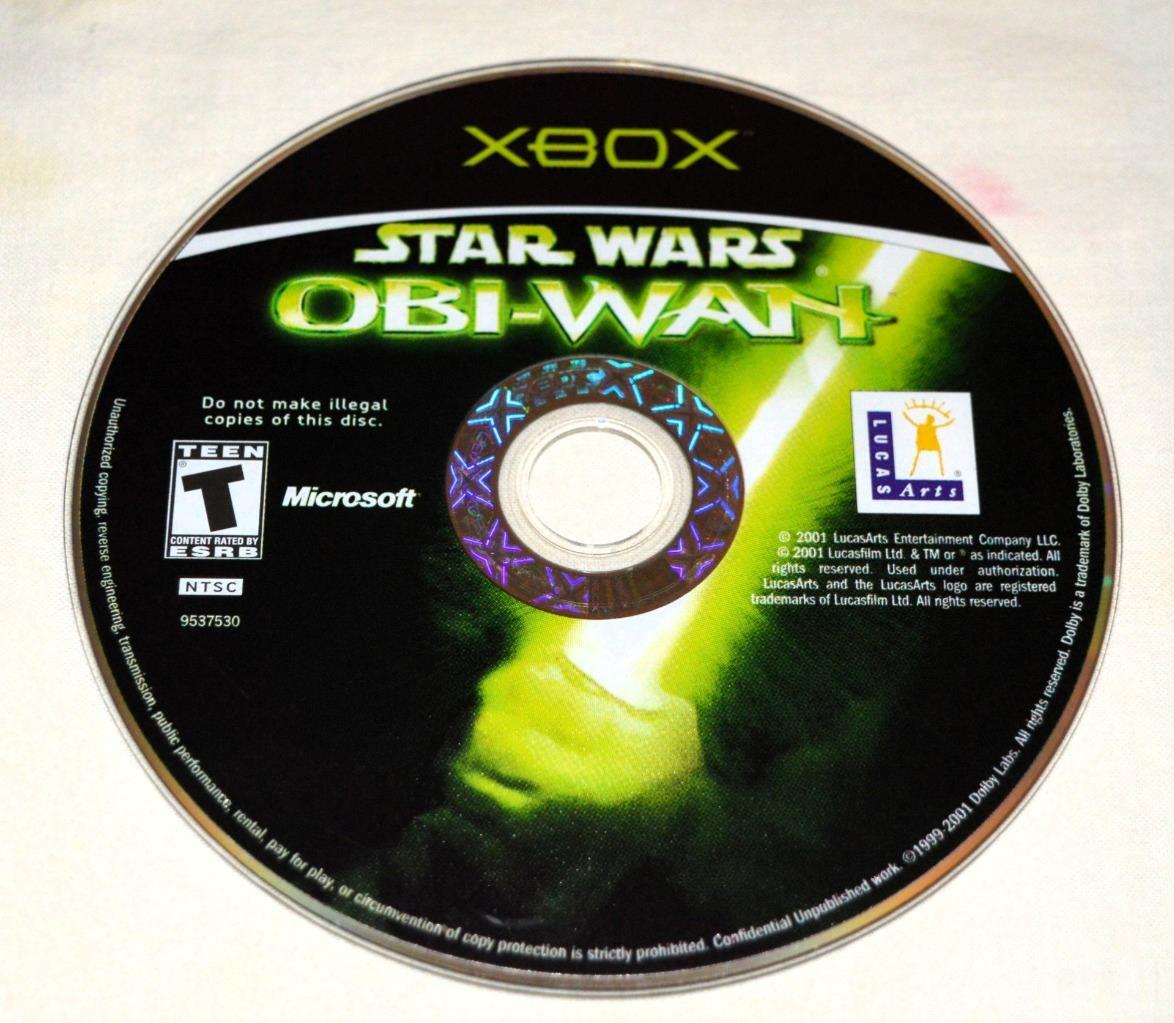 DISC ONLY- STAR WARS: OBI-WAN MICROSOFT ORIGINAL XBOX GAME 23272953751 ...