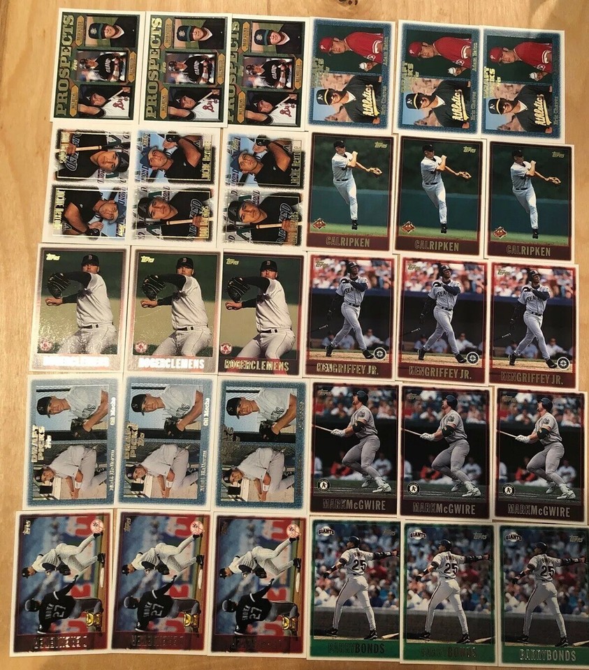 1994 1995 1996 1997 Topps Baseball Star Cards Complete Your Set U Pick ...