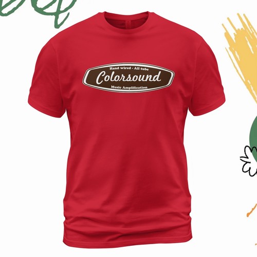 Colorsound Music Amplification Logo T-Shirt Made in USA Size S to 5XL ...