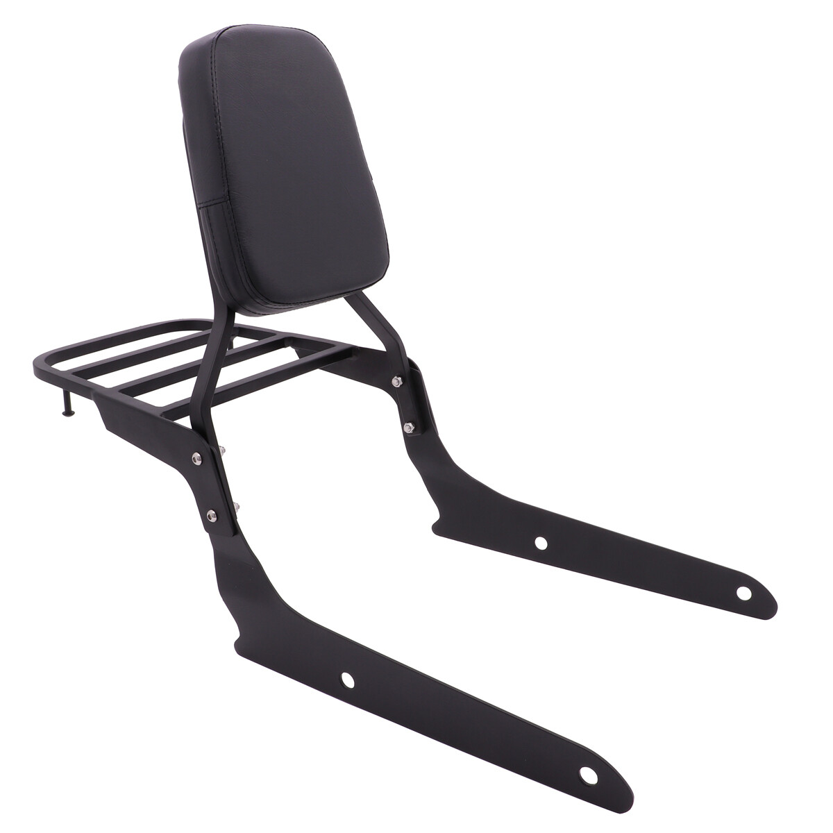 Backrest Sissy Bar Luggage Rack For Honda Shadow Spirit Phantom VT750C2 ...