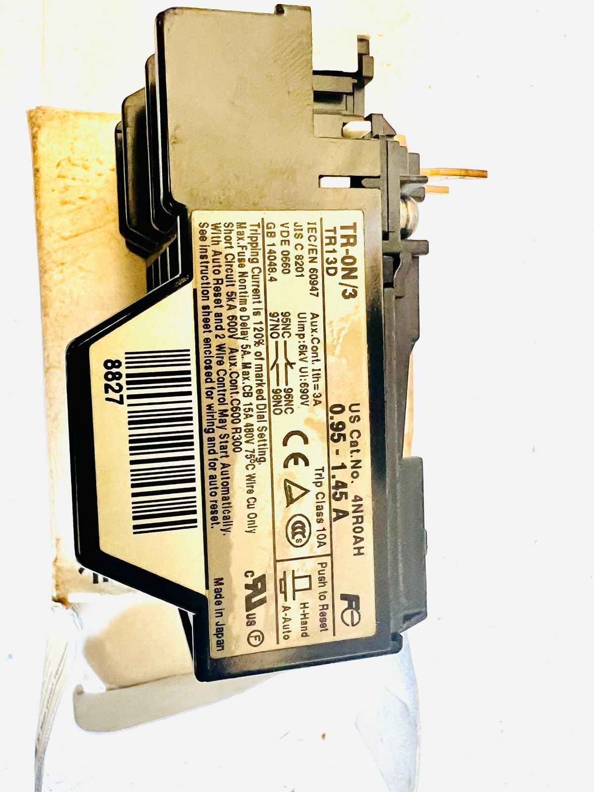 Fuji Tr-0n/3 Tr13d Overload Relay 4-6a for sale online | eBay