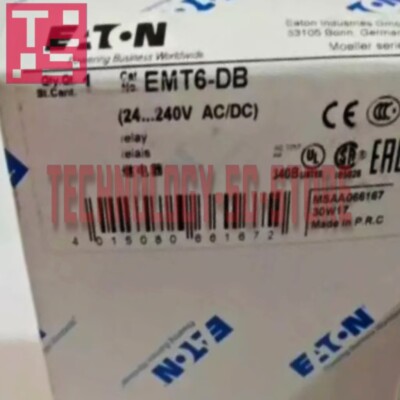 1PCS New EATON MOELLER EMT6-DB Thermistor Overload Relay | eBay