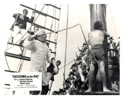 Executioner On The Seas Original Lobby Card 1962 Richard Harrison whipping | eBay