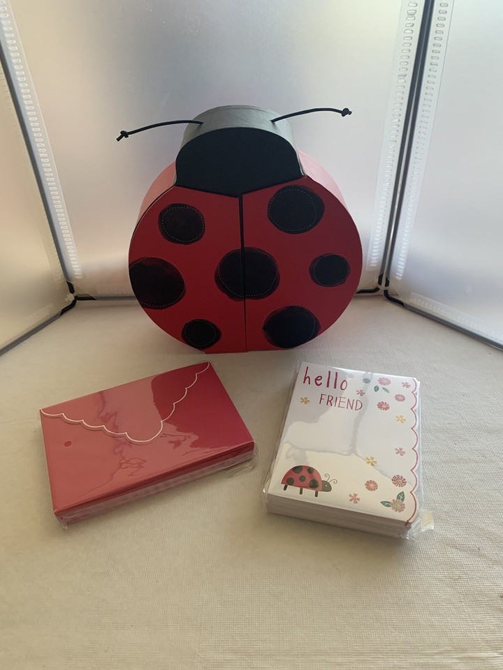 Vintage Meri Meri Ladybug Stationery Box Set Cute! | eBay