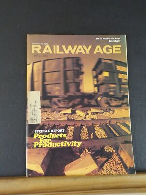 Railway Age 1973 September 10 Special Report Products for Productivity ...
