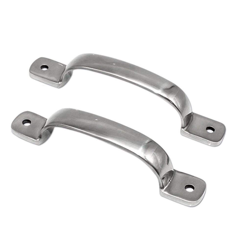 2PCS Boat Grab Handles Stainless Steel Boat Handrail 5.7" Heavy Duty ...