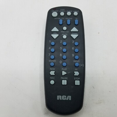 RCA RCU703SP TV DVD Multi-Function 3 Device Universal Remote Control ...