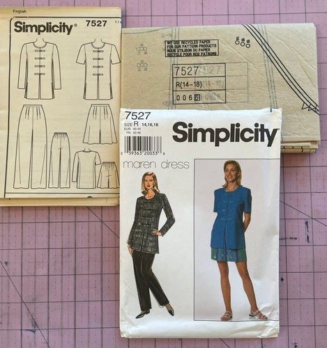 Simplicity Pattern 7527 Women’s Top,Pants,Shorts Size 14 16 18 UNCUT | eBay