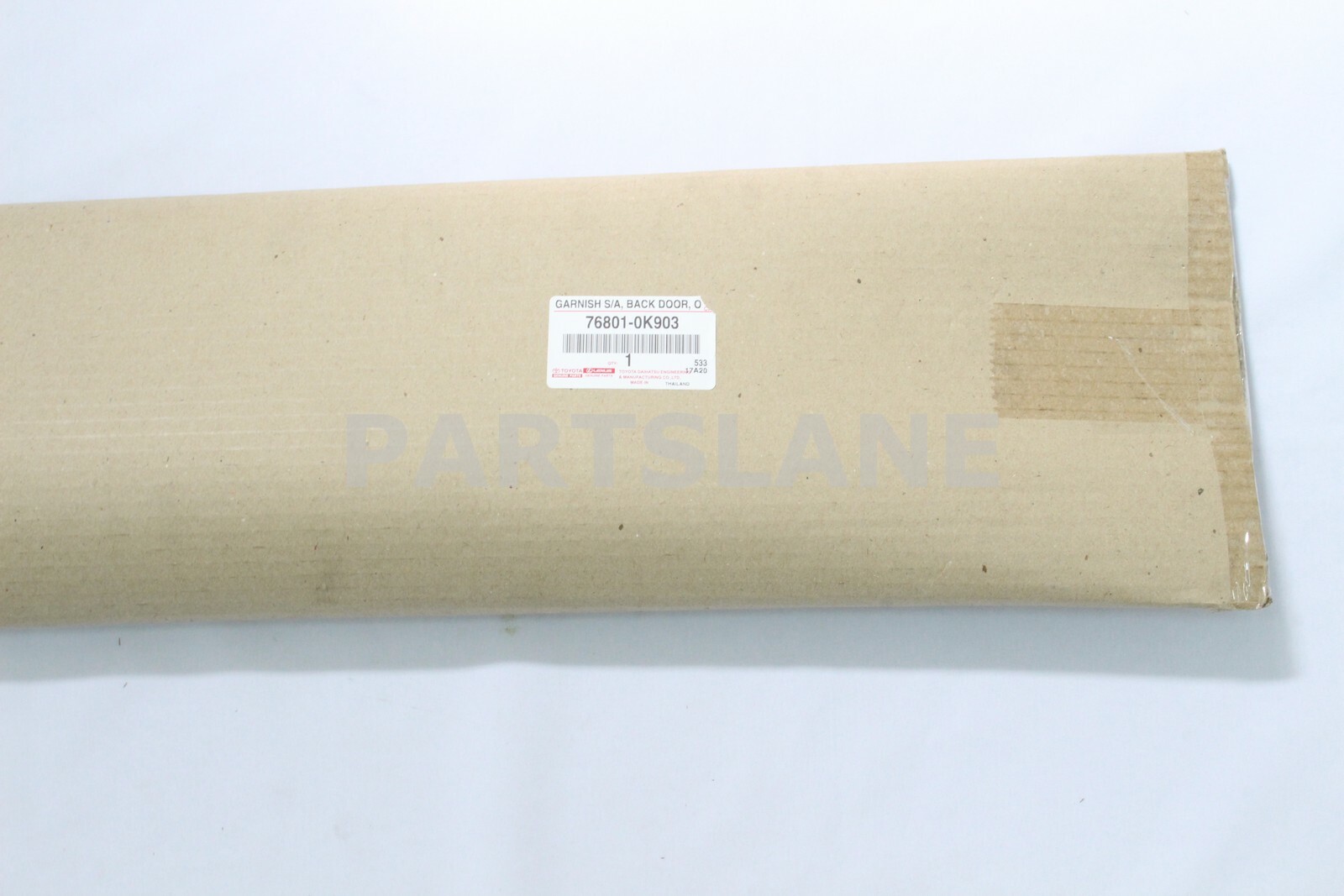76801-0k903 Toyota Garnish Sub-assy Back Door Outside 768010K903 ...