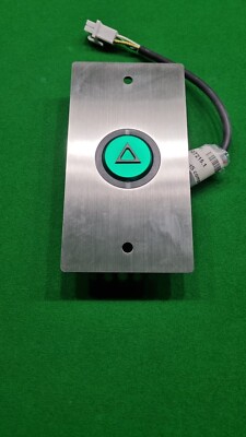 Lift call button with halo led on stainless plate EAO 24VDC | eBay UK
