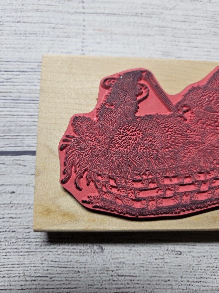 Vtg House Mouse "Bunny Boo Boo" Wooden Rubber Stamp - Stampabilities ...