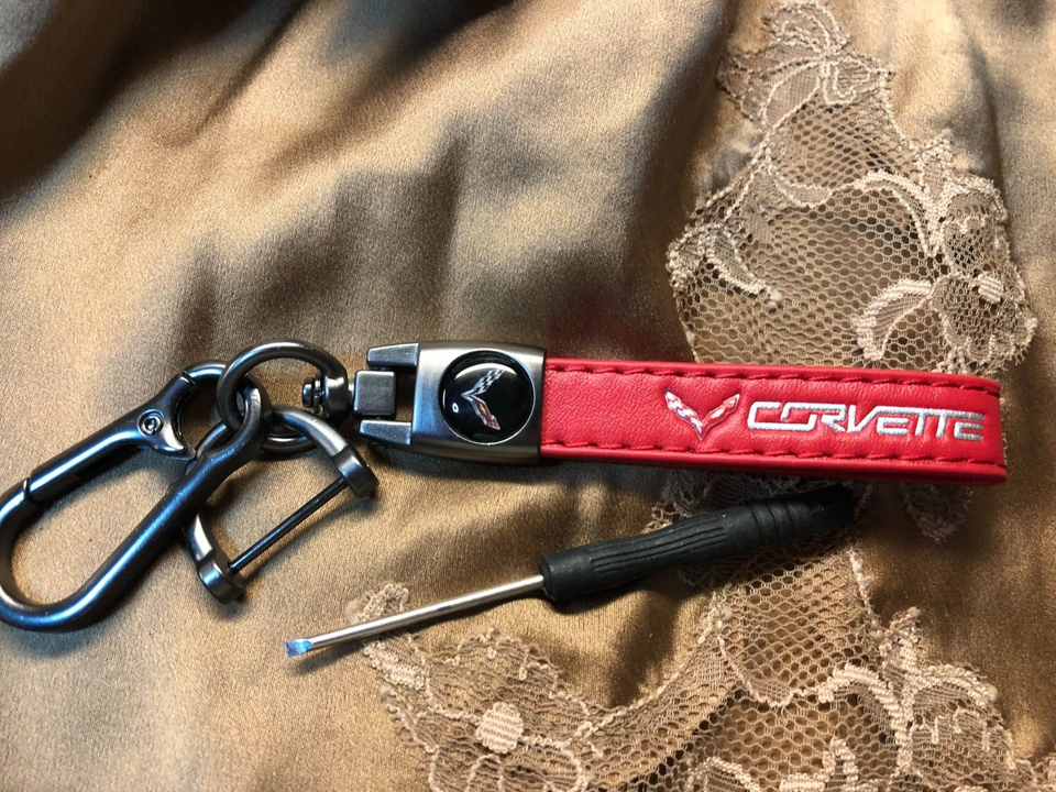 Car Key Holder Organizer Luggage Key Chain Red Leather PVC for your ...