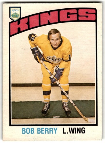 1976-77 O-Pee-Chee Bob Berry Los Angeles Kings #300 | eBay