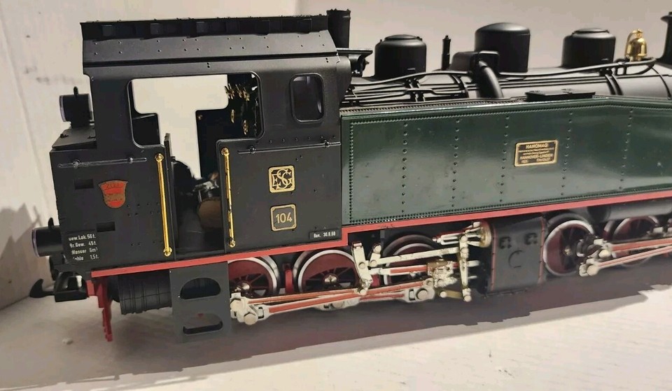 LGB 2085D G Scale DB/ESG 0-6-6-0 Mallet Steam Locomotive #104 | eBay