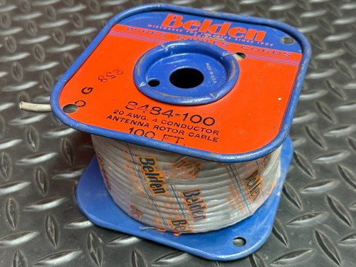 Belden NOS SEALED 100 feet 20 AWG Conductor Antenna Rotor Cable Wire ...