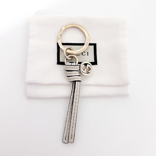 GUCCI Key ring Keychain Ivory Gold | eBay