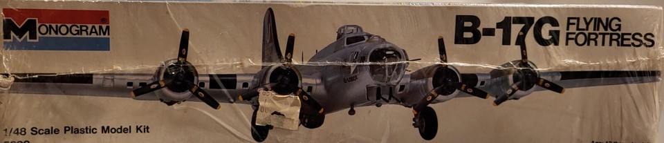 Vintage Monogram B-17G Flying Fortress 1/48 Scale Model # 5600 (New) | eBay