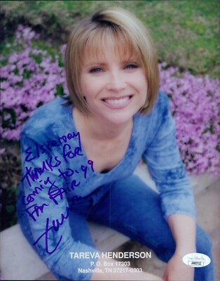 Tareva Henderson Country Singer Signed 8x10 Matte Promo Photo JSA ...
