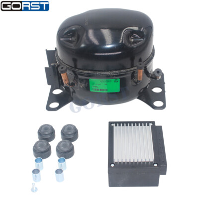 12V 24V DC Car Refrigeration Air Compressor Fridge Freezer Marine Solar ...