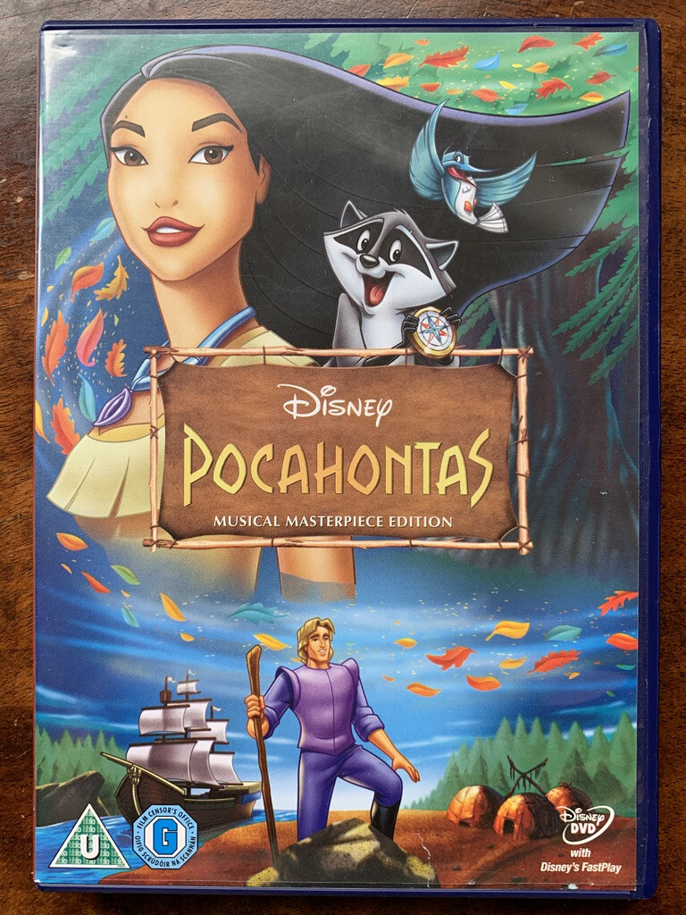 Pocahontas 1995 Dvd