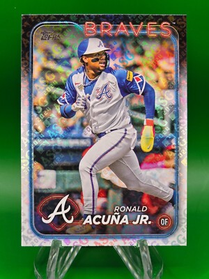 Ronald Acuna Jr 2024 Topps ASG Foil Stamped #1 All-Star Game SET ...