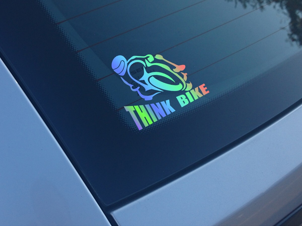 Motorcycle Stick Window