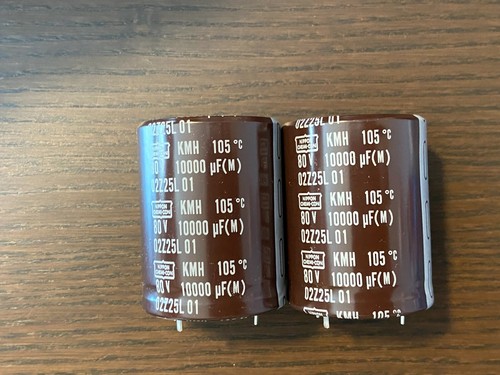 2 New 10000 uf 80v Main Filter Capacitors for Marantz 2245 2270 EXACT ...
