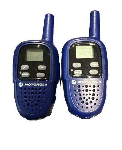 Motorola Talkabout FV300 Blue Digital 22-Channels Two-Way Radio Walkie ...