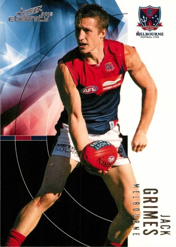 2012 MELBOURNE DEMONS AFL Card JACK GRIMES | eBay Australia