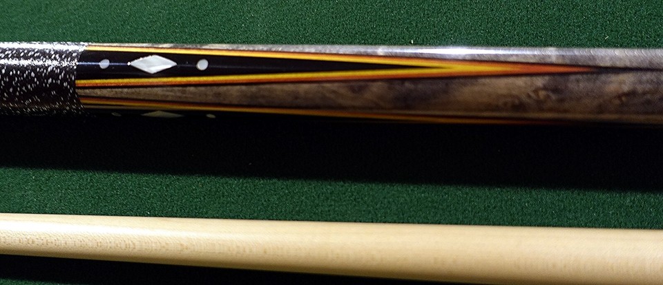 New Vintage signed Helmstetter Pool Cue Billiards Never used 1st ...