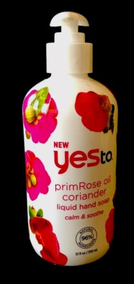 YES TO PRIMROSE OIL CORIANDER LIQUID HAND SOAP 12 FL OZ | eBay