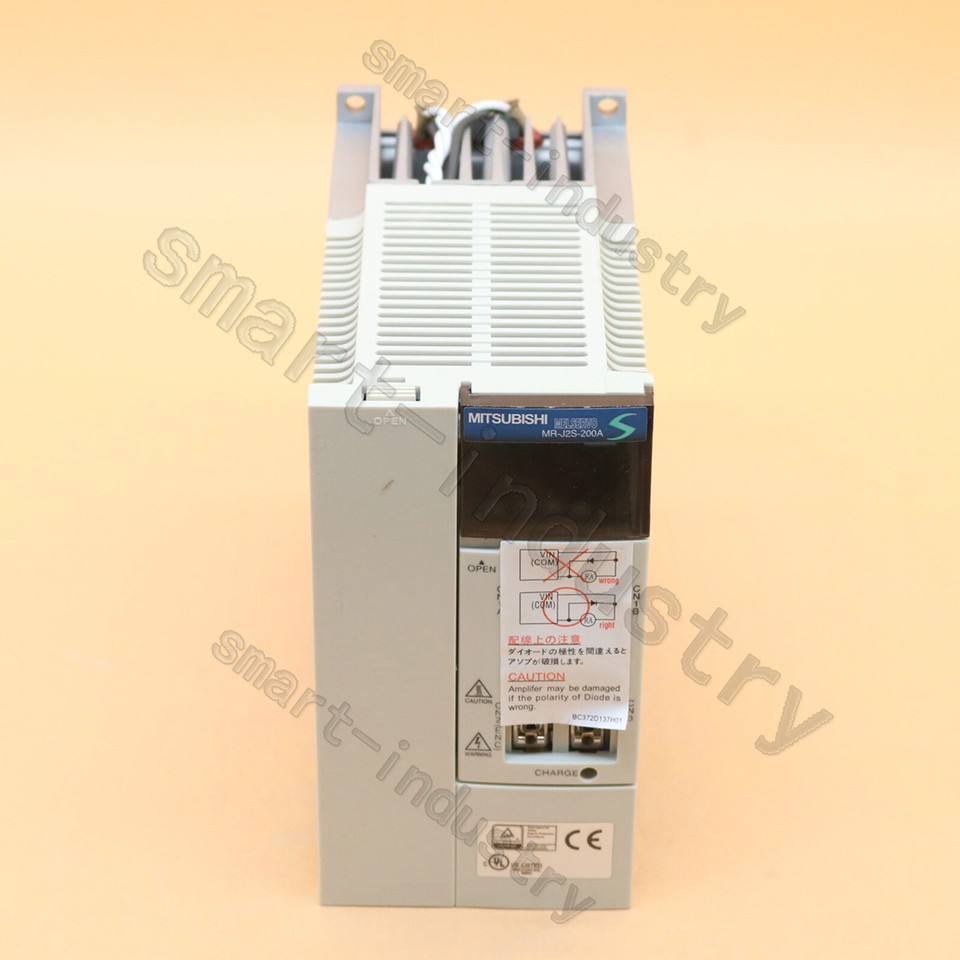 Used Mitsubishi AC Servo Amplifier MR-J2S-200A Tested It In Good ...