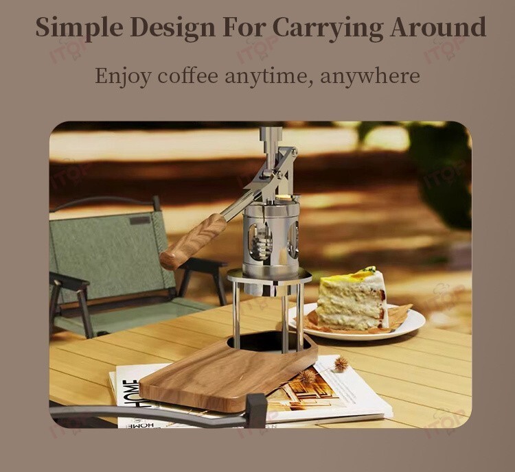 Hand Press Coffee Machine Micro Manual Espresso Maker 51mm/58mm ...