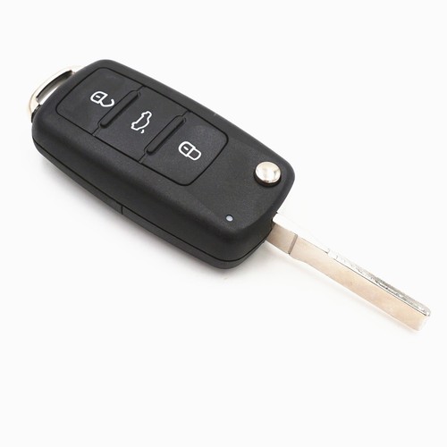 For Volkswagen GTI Golf Jetta Tiguan Beetle 3 Buttons Flip Remote Key ...