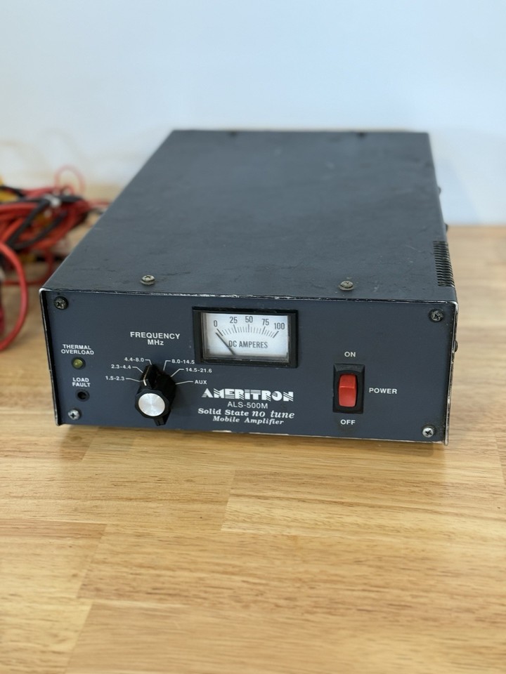 Ameritron ALS-500M Solid State No Tune Mobile Amplifier | eBay