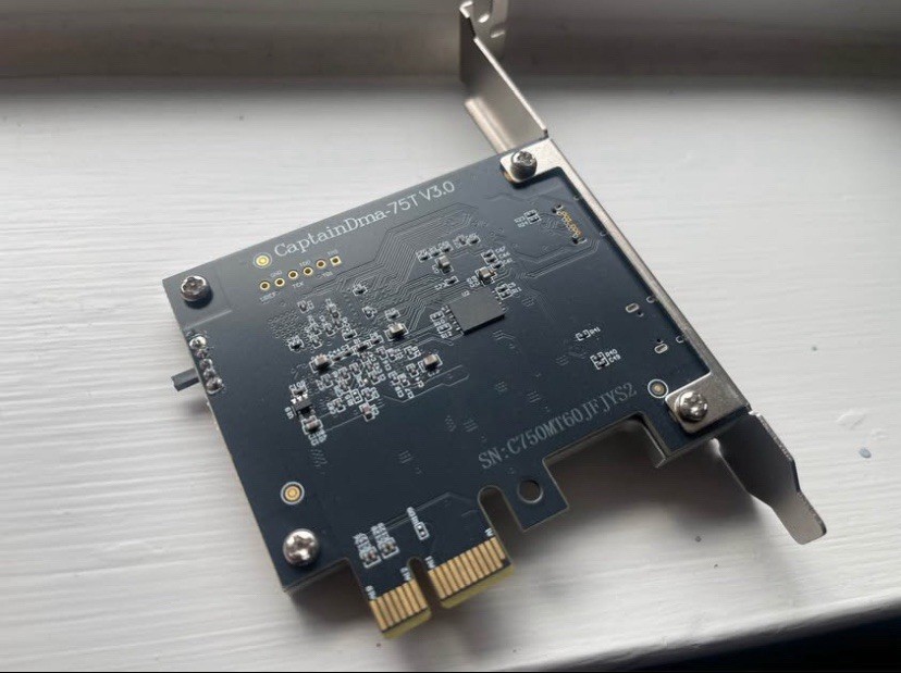 Complete Captain DMA Setup. 75t DMA Card, Fuser, w/ all Cords - Preinstalled FW | eBay