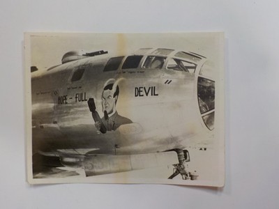 WW2 Photo Hope Full Devil Military Aircraft Nose Cone Art Airplane WW ...