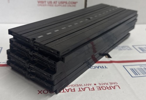 Aurora Model Motoring No. 1517 9" Straight Track 8Pc Lot HO Slot Car ...