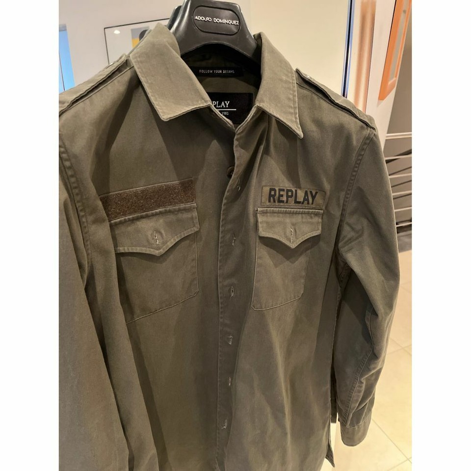 REPLAY army jacket for men, size L [Rare] | eBay