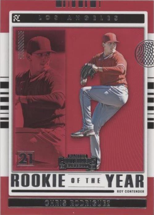 2021 Panini Contenders - Roy Contenders Chris Rodriguez #ROY-CR (RC ...