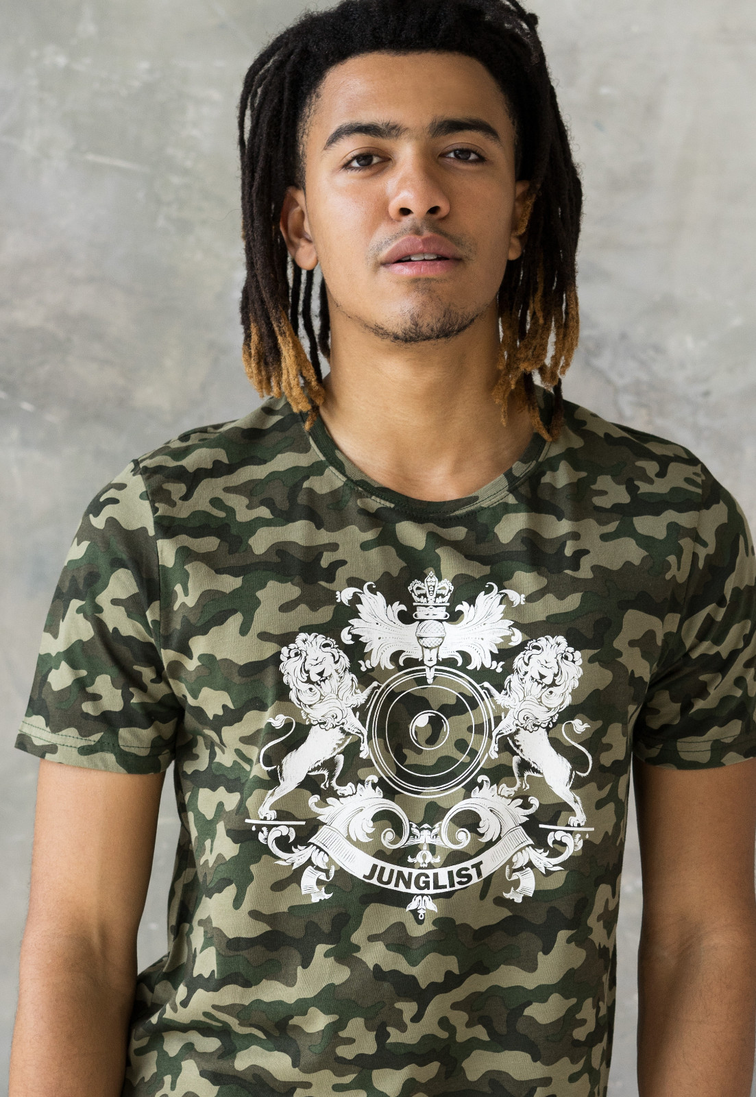 Junglist Crest Camo T Shirt Neurofunk Jungle DnB Drum and Bass ...