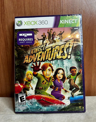 Xbox 360 Kinect Kinect Adventures! Factory Sealed Xbox 360 Video game ...