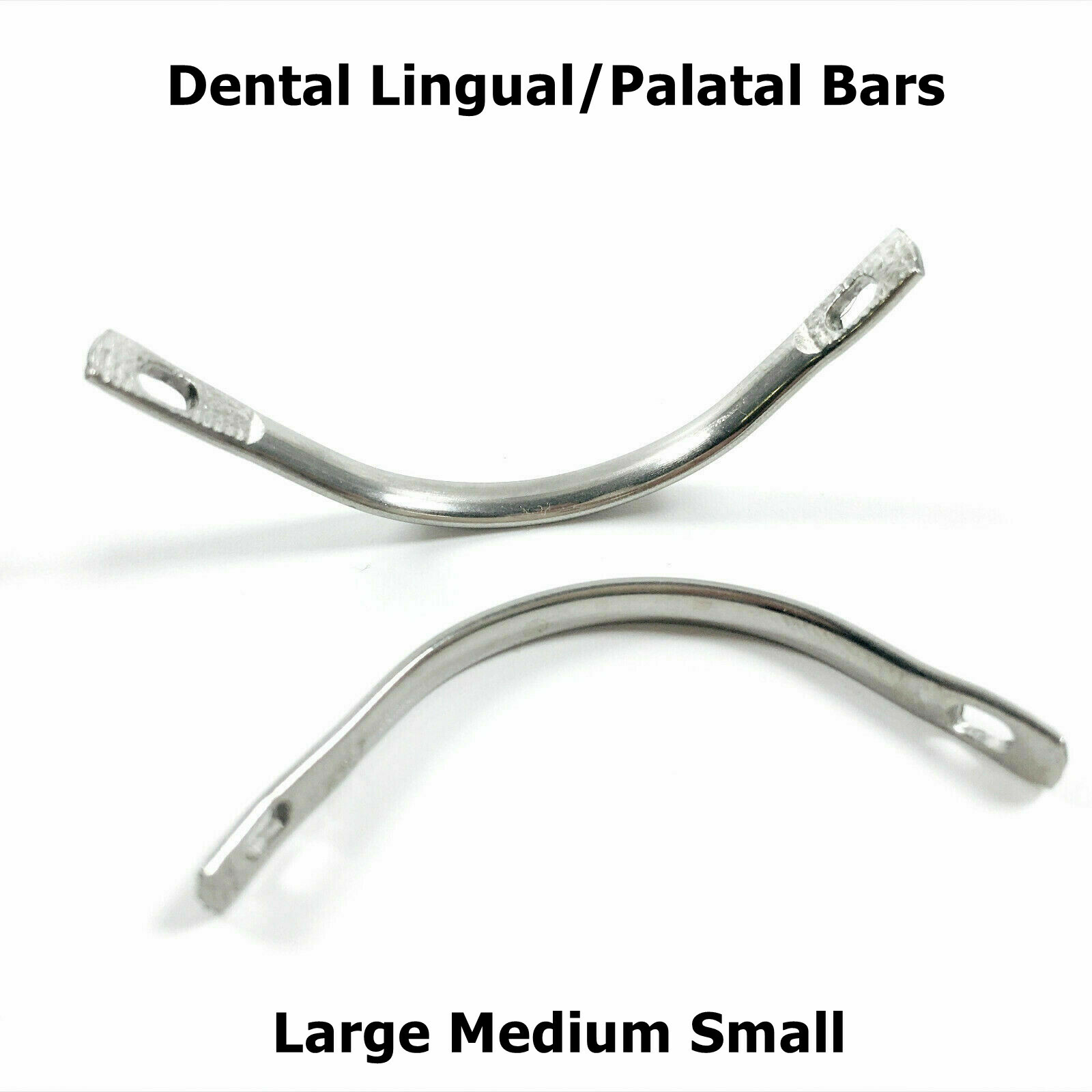 20pcs/Bag Dental Palatal Lingual Bars Lower Upper Instruments Large ...